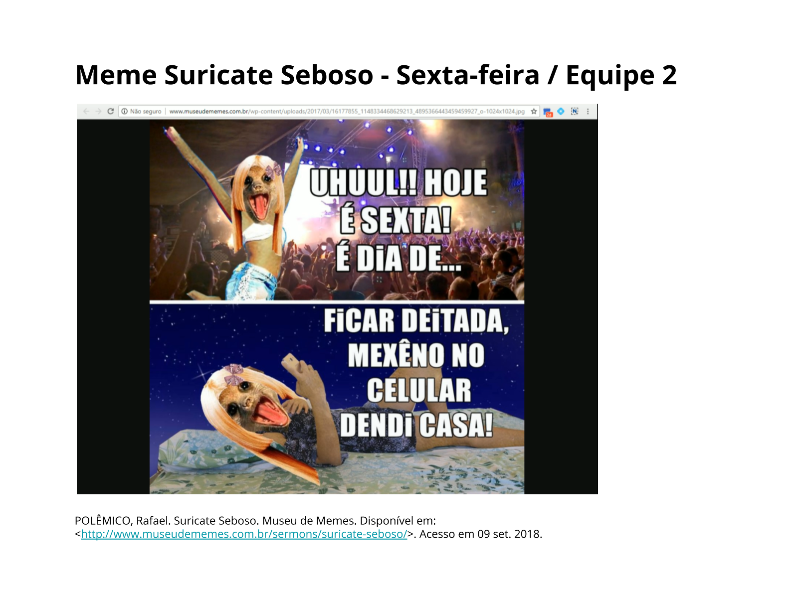 A personificação como figura irônica no gênero meme - Planos de aula ...