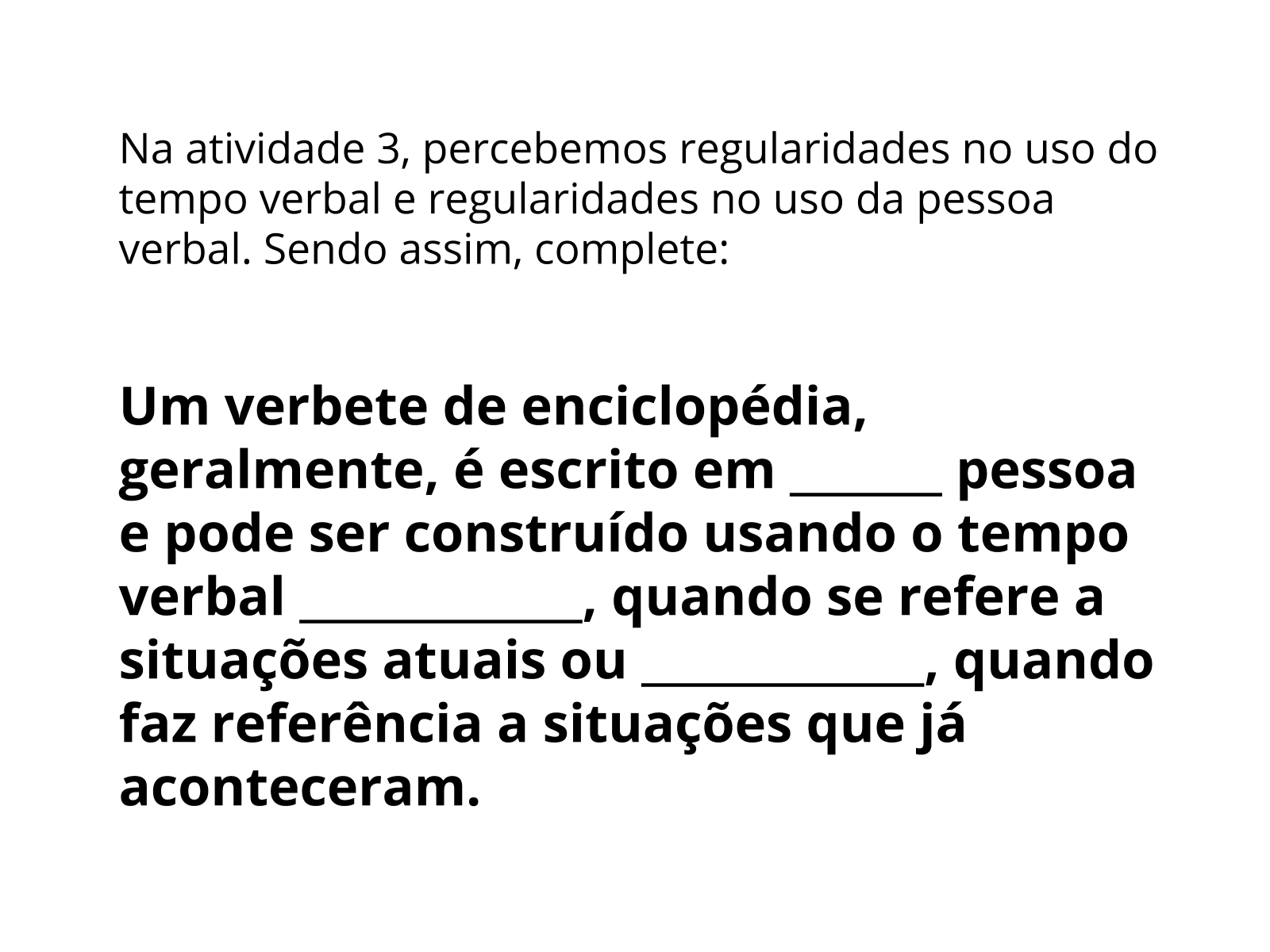 Plano de aula - 8º ano - Conhecendo o verbete enciclopédico em detalhes ...