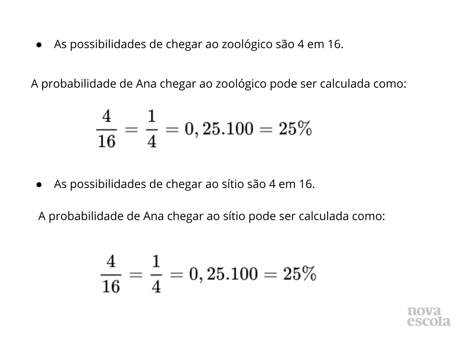 Onde posso aplicar a probabilidade? - Planos de aula - 6º ano