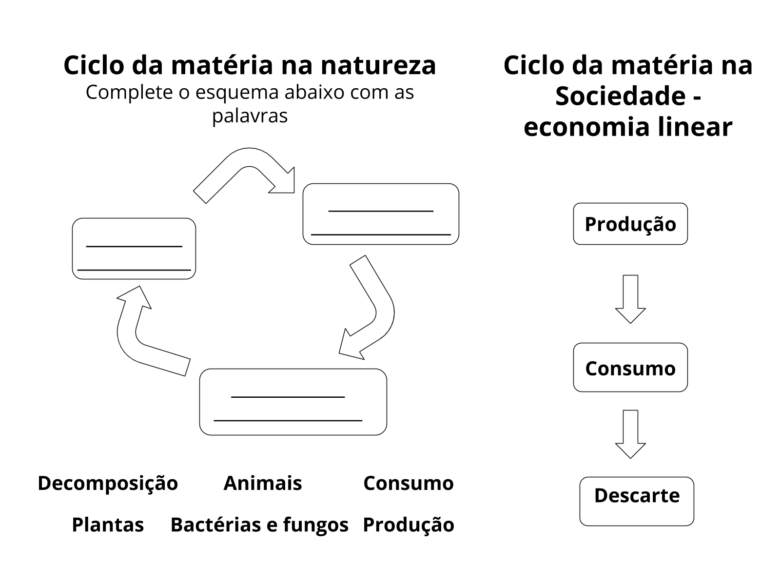Plano De Aula 9o Ano O Ciclo Da Matéria Na Natureza