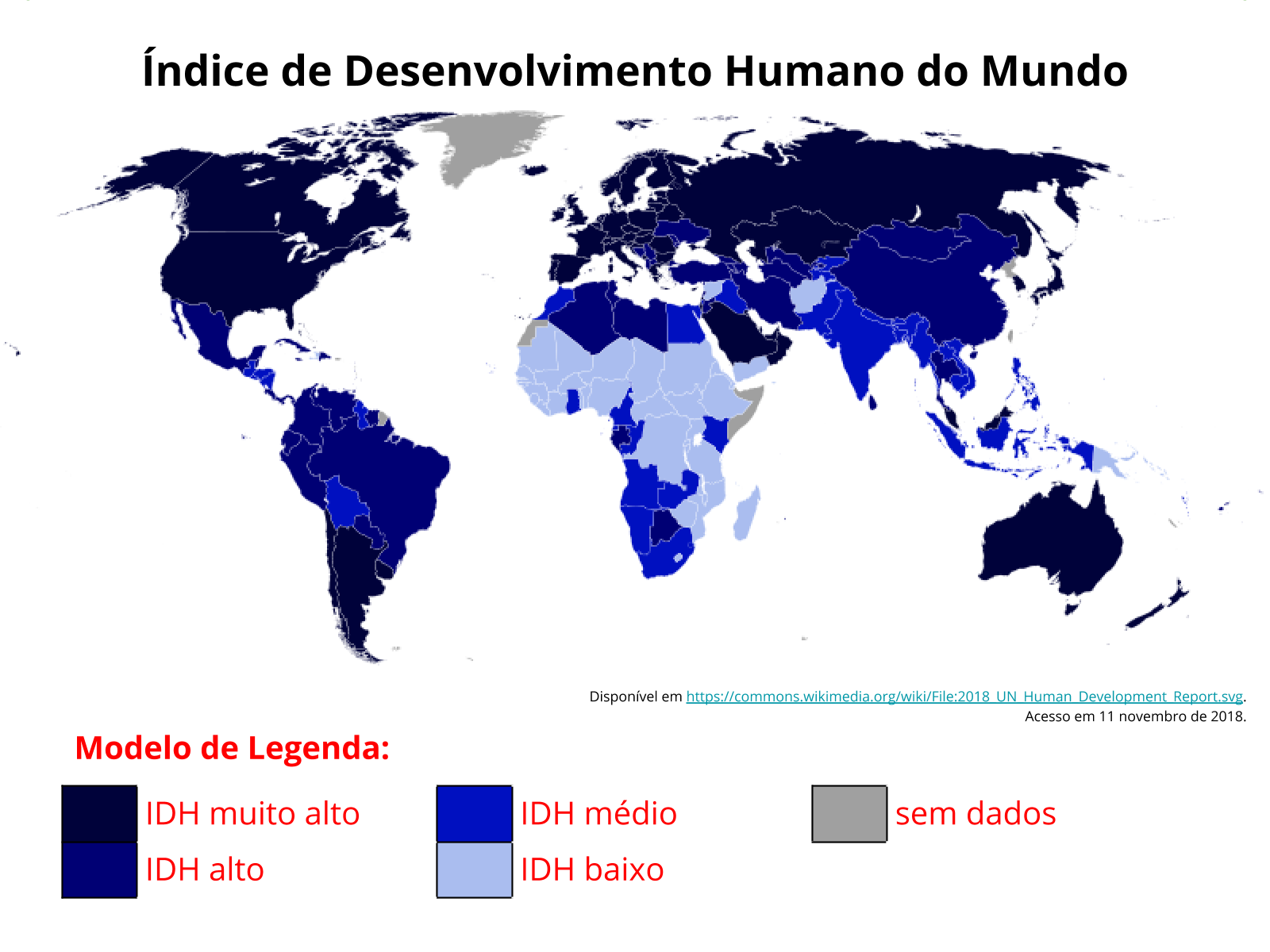 Analisando o mapa de IDH da África - Planos de aula - 8º ano - Geografia