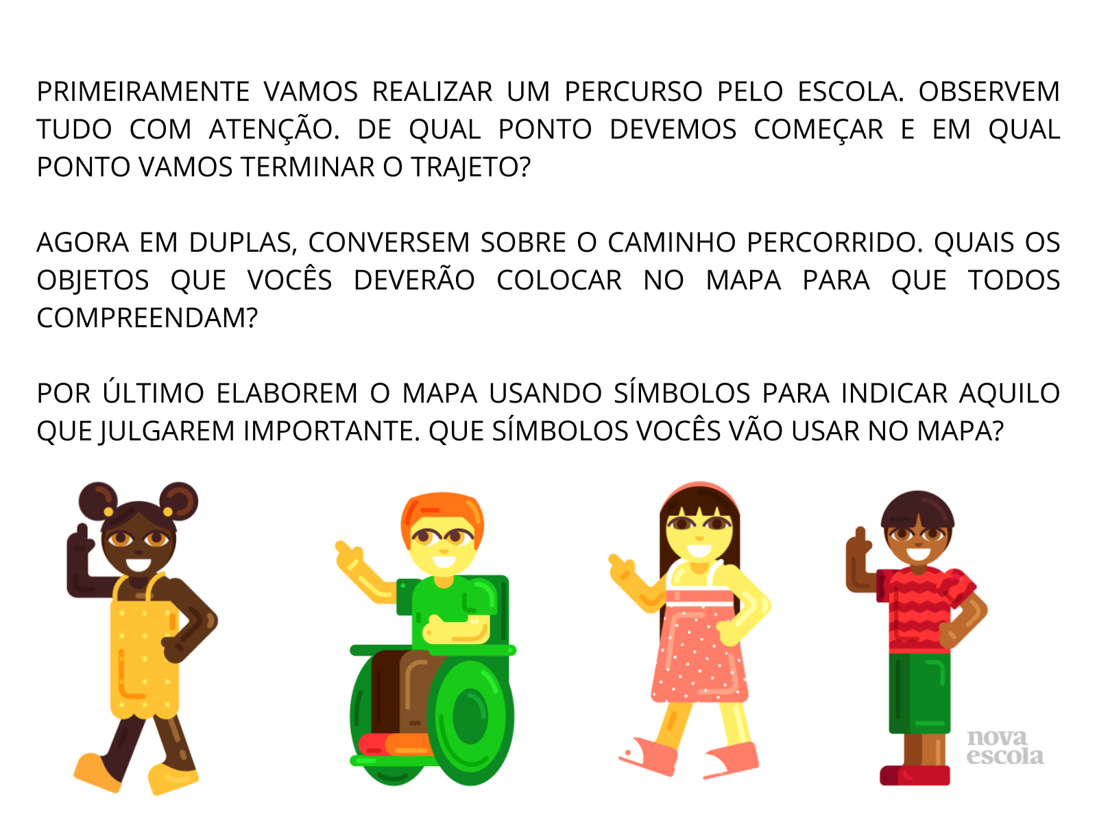 A minha escola. - Planos de aula - 3º ano