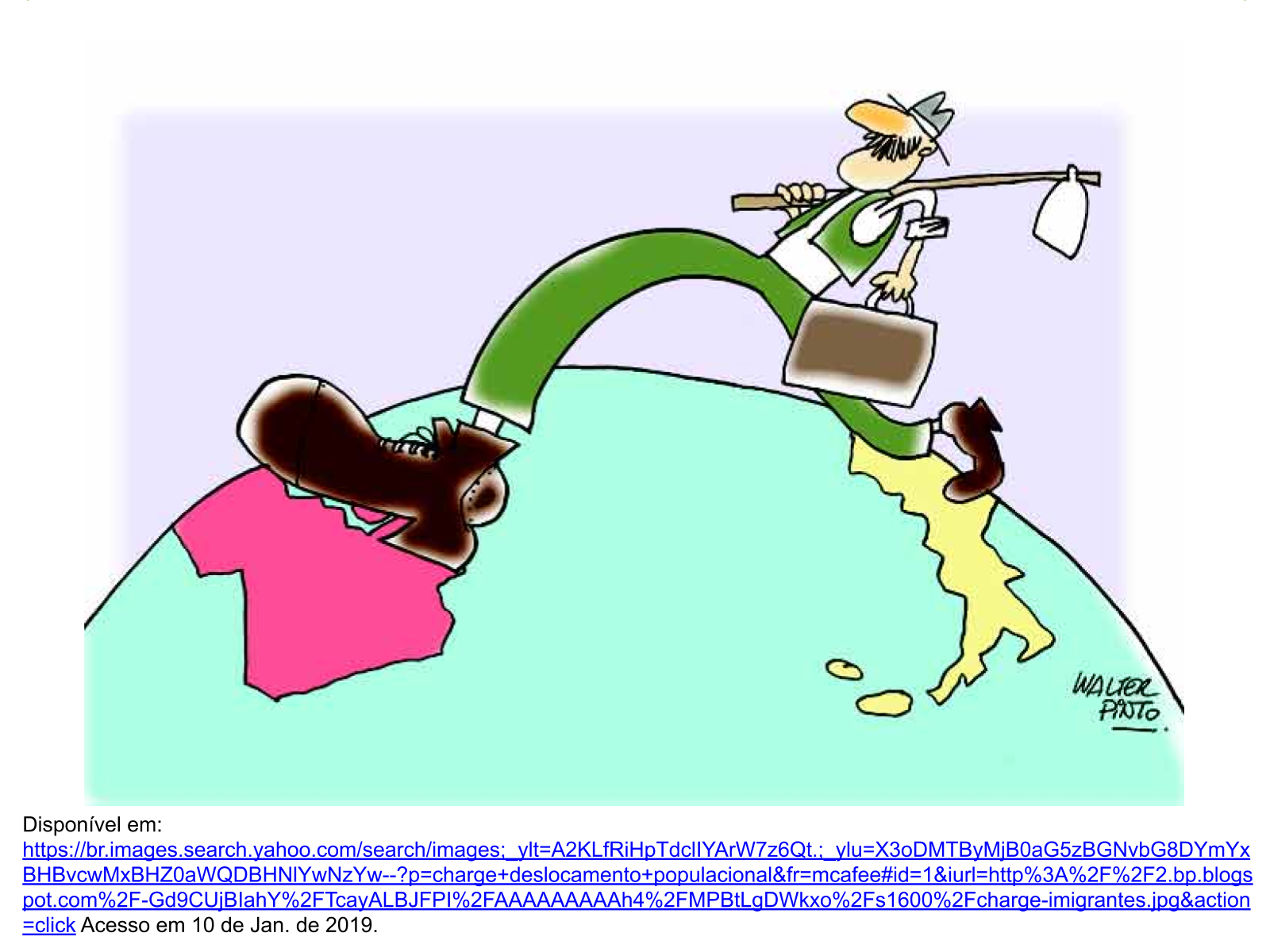 Noções sobre emigração e imigração - Planos de aula - 5º ano - Geografia