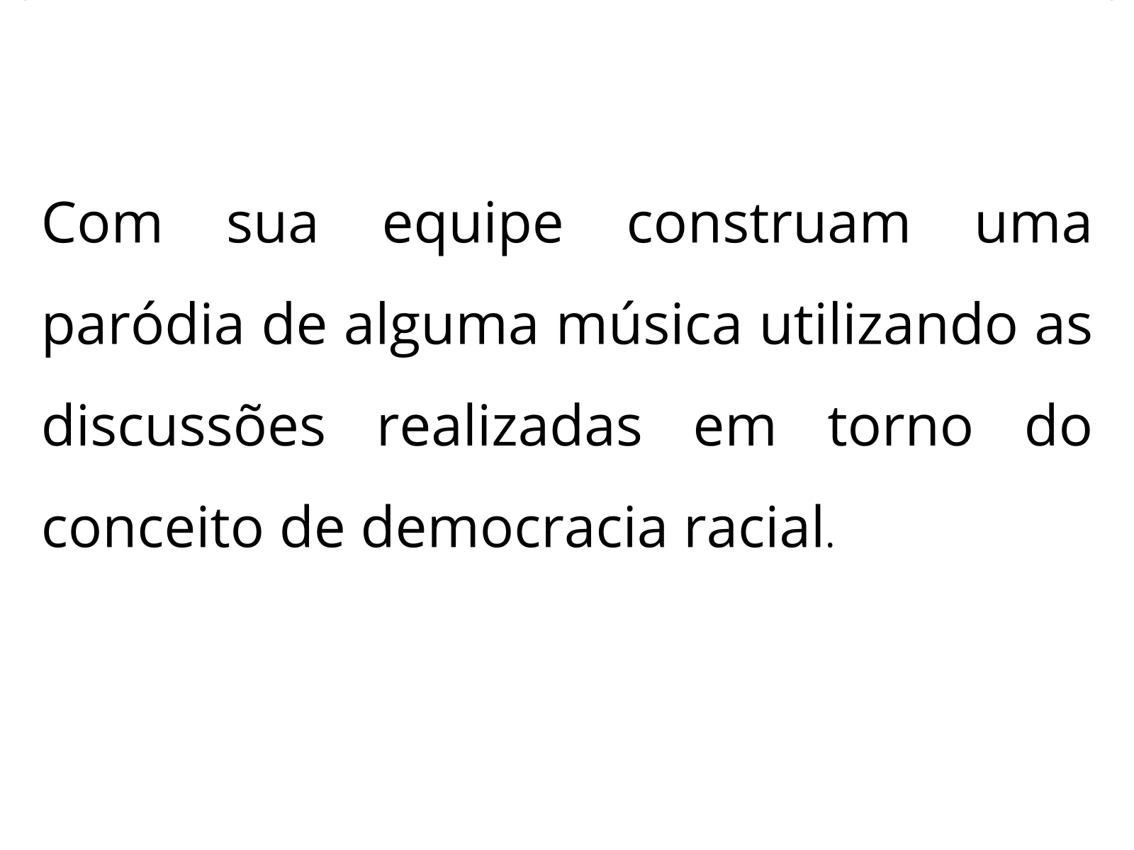 Plano de aula - 9º ano - O mito da democracia racial no Brasil