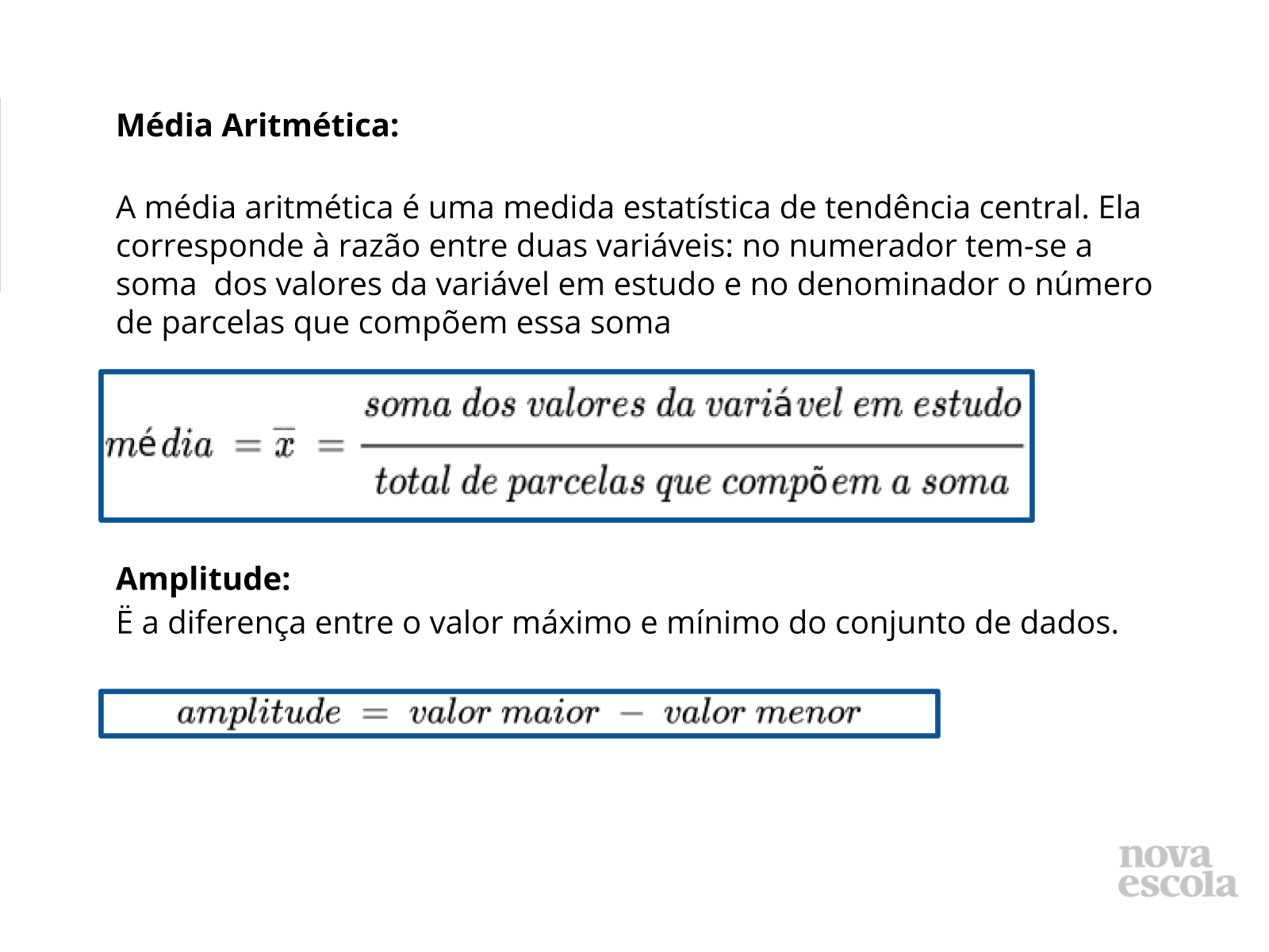 Média estatística: qual seu significado? - Planos de aula - 7° ano