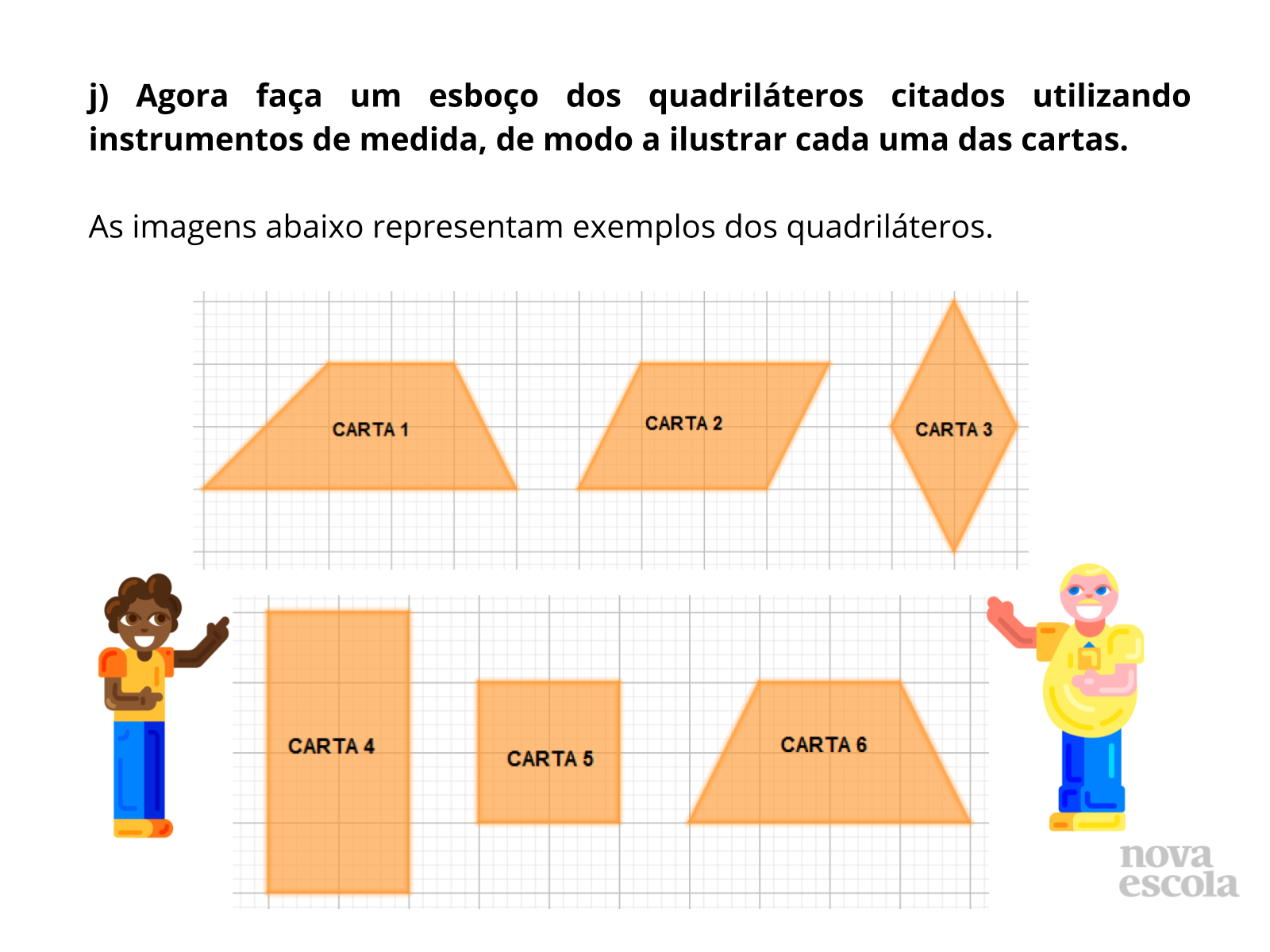 RETANGULO, LOSANGO E QUADRADO: paralelismo de lados e medidas de ...