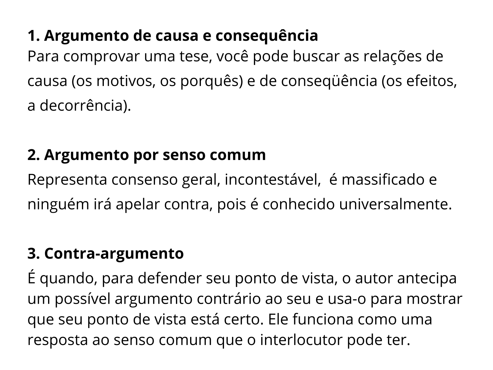 Plano de aula - 8º ano - Reconhecendo os diferentes tipos de argumentos ...