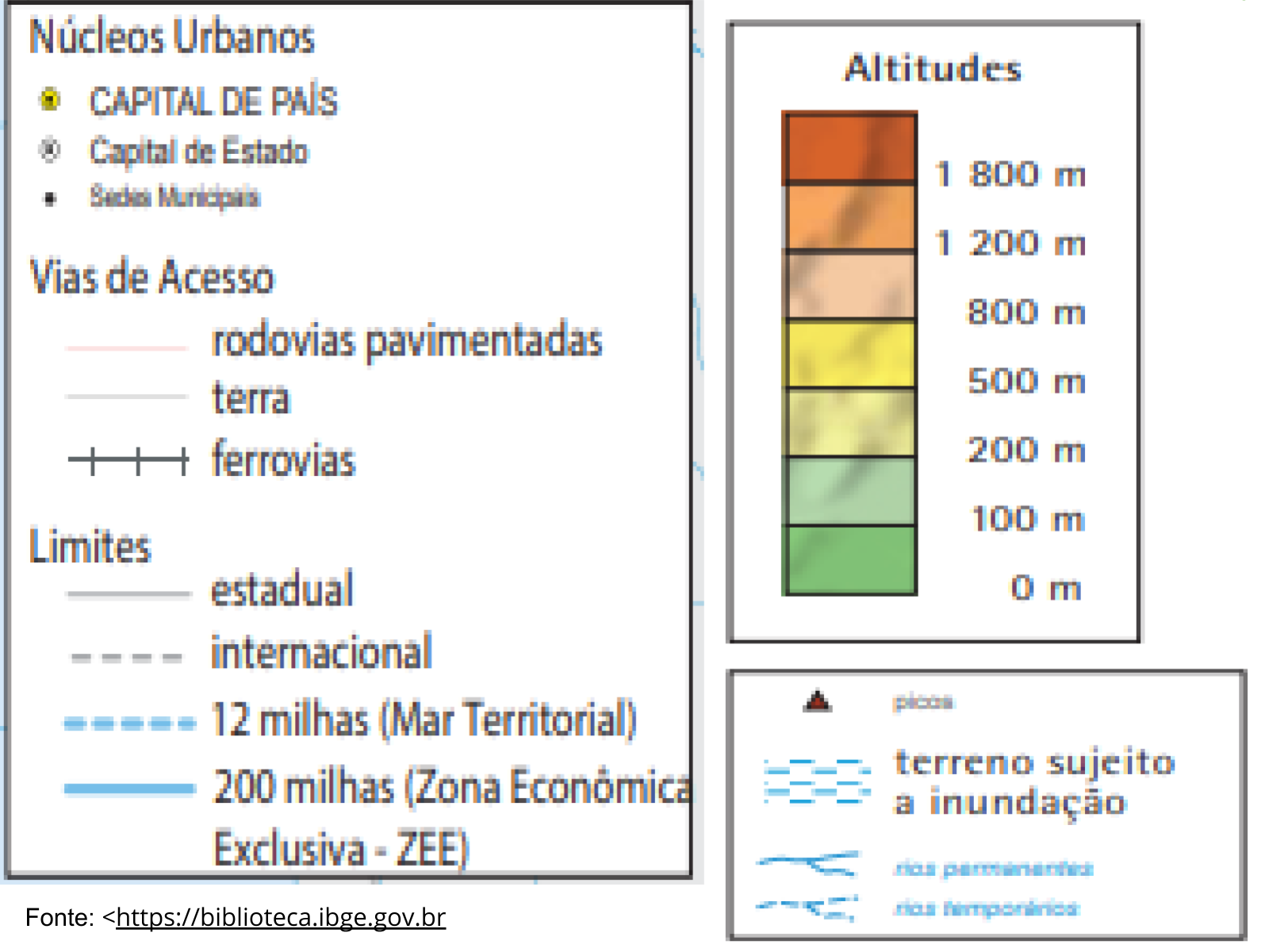 Leitura e interpretação de mapas cartográficos - Planos de aula - 7°ano ...