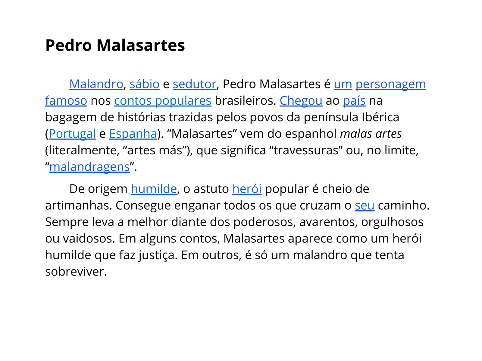 Revisando textos didáticos hipertextualizados - Planos de aula - 6º ano ...
