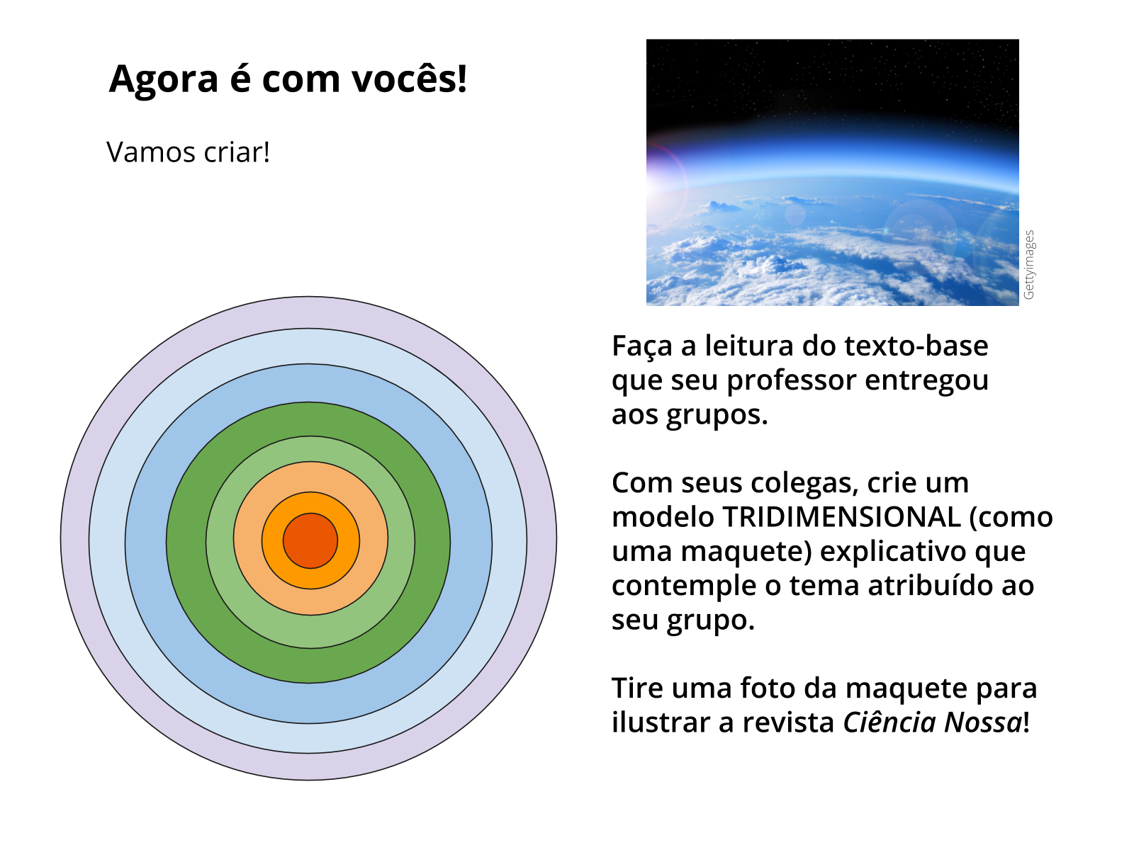 Plano de aula - 6o ano - Planeta Terra: camadas e atmosfera