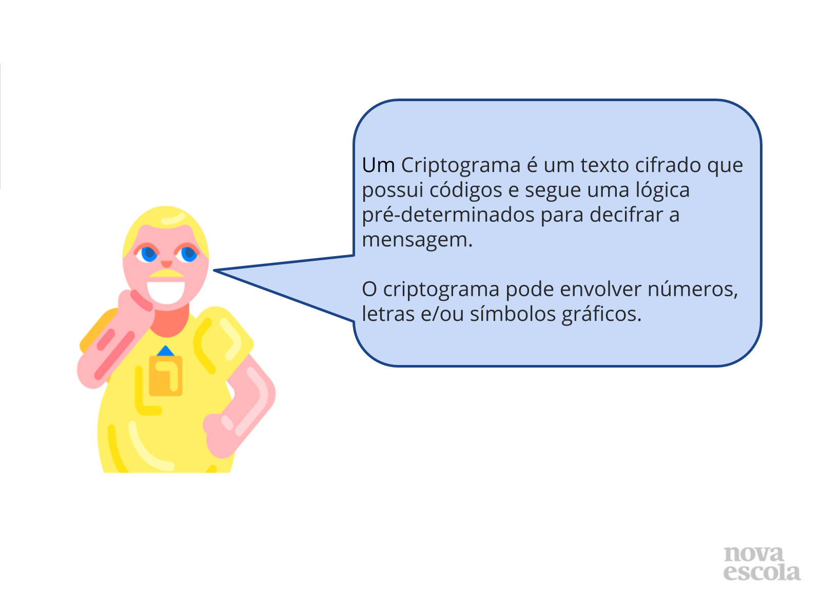 Problema com criptograma - Planos de Aula - 7º Ano