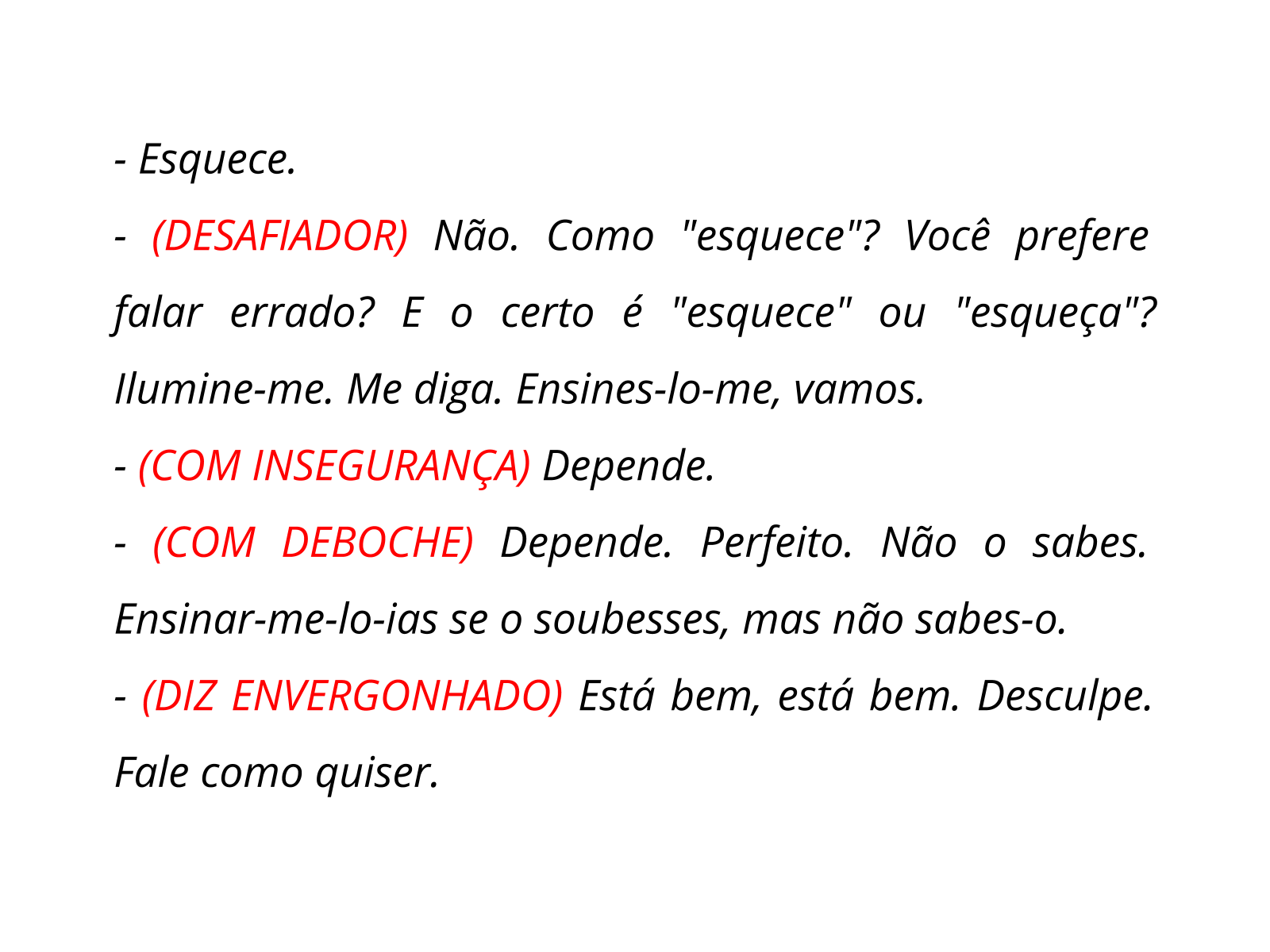 Plano de aula - 8º ano - A linguagem que constrói o humor: os recursos ...
