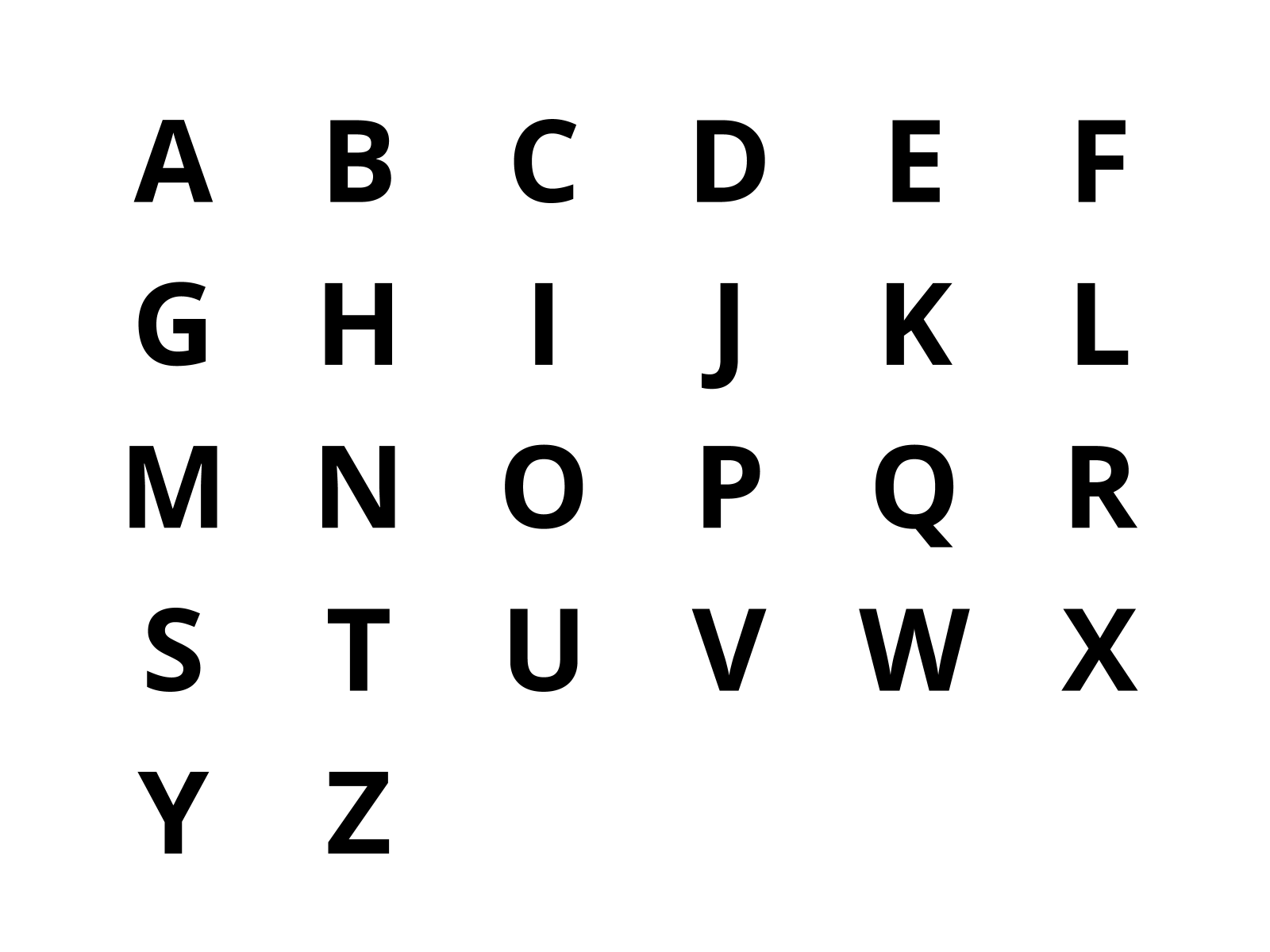 Identificação de letras iniciais das palavras com base em imagens e na ...