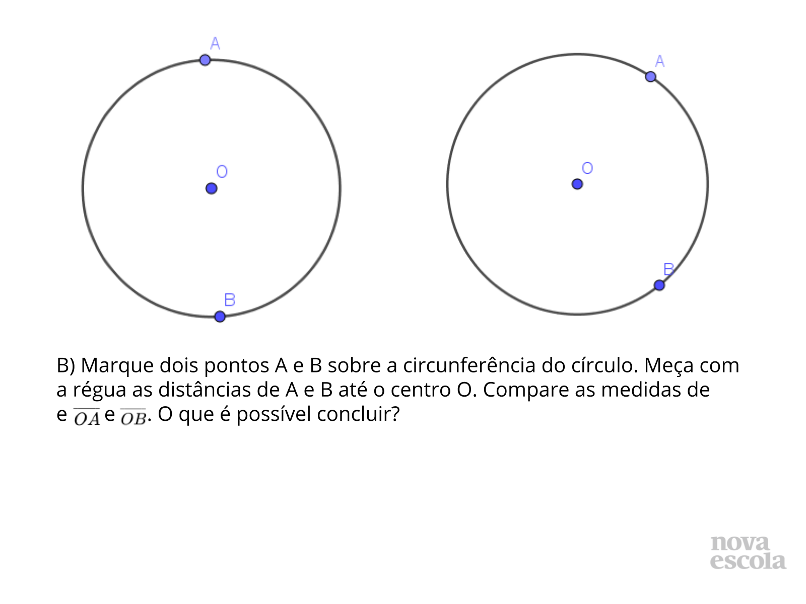 Círculo e Circunferência (Elementos) - Planos de aula - 8º ano