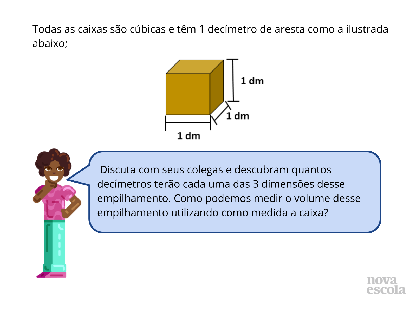 Volume em 3D - Planos de aula - 5º ano