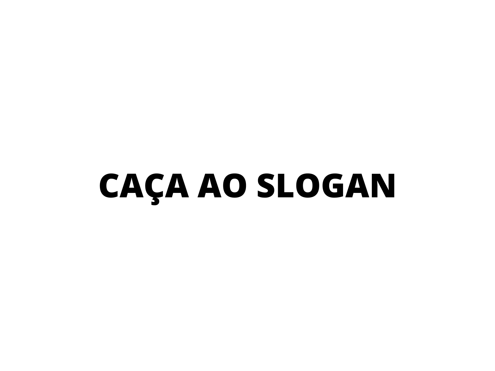 Relacionando as campanhas publicitárias aos seus slogans - Planos de ...