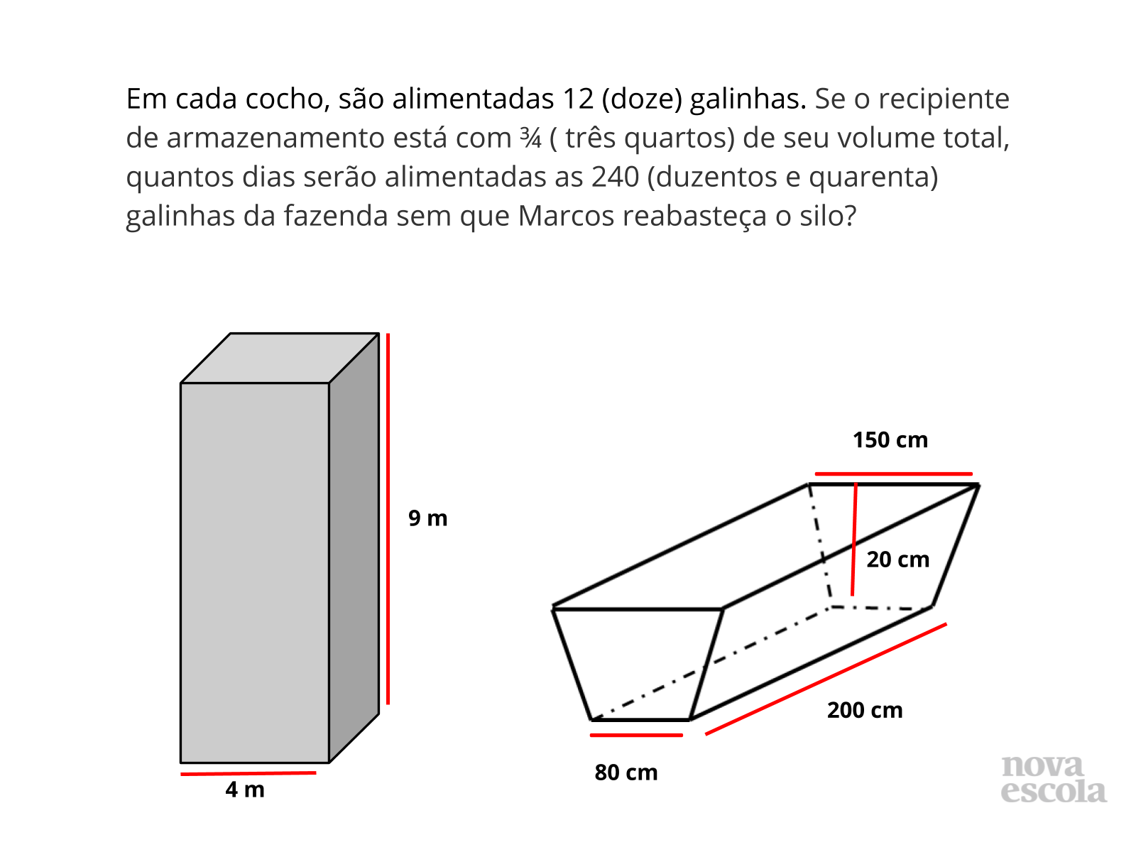 Volume de Prismas - Planos de aulas - 9º ano