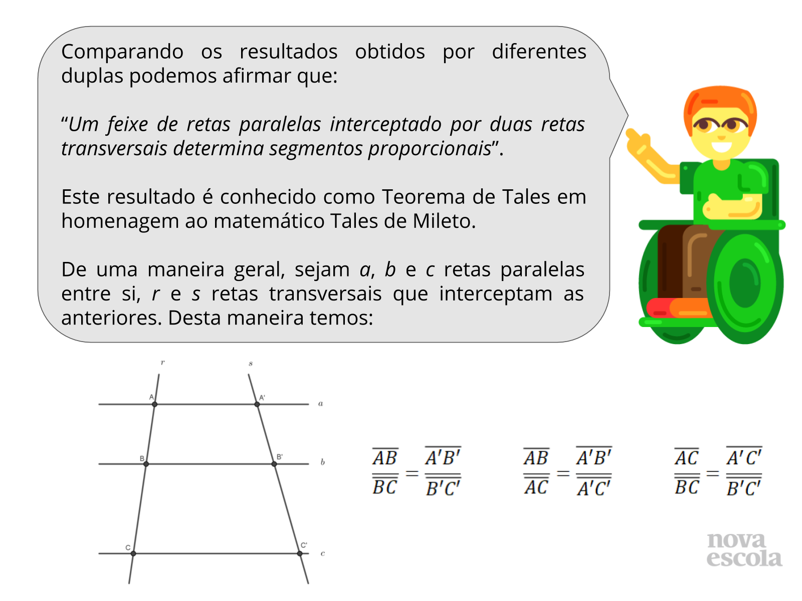 Traçando (várias) paralelas - Planos de aula - 9º ano - Matemática