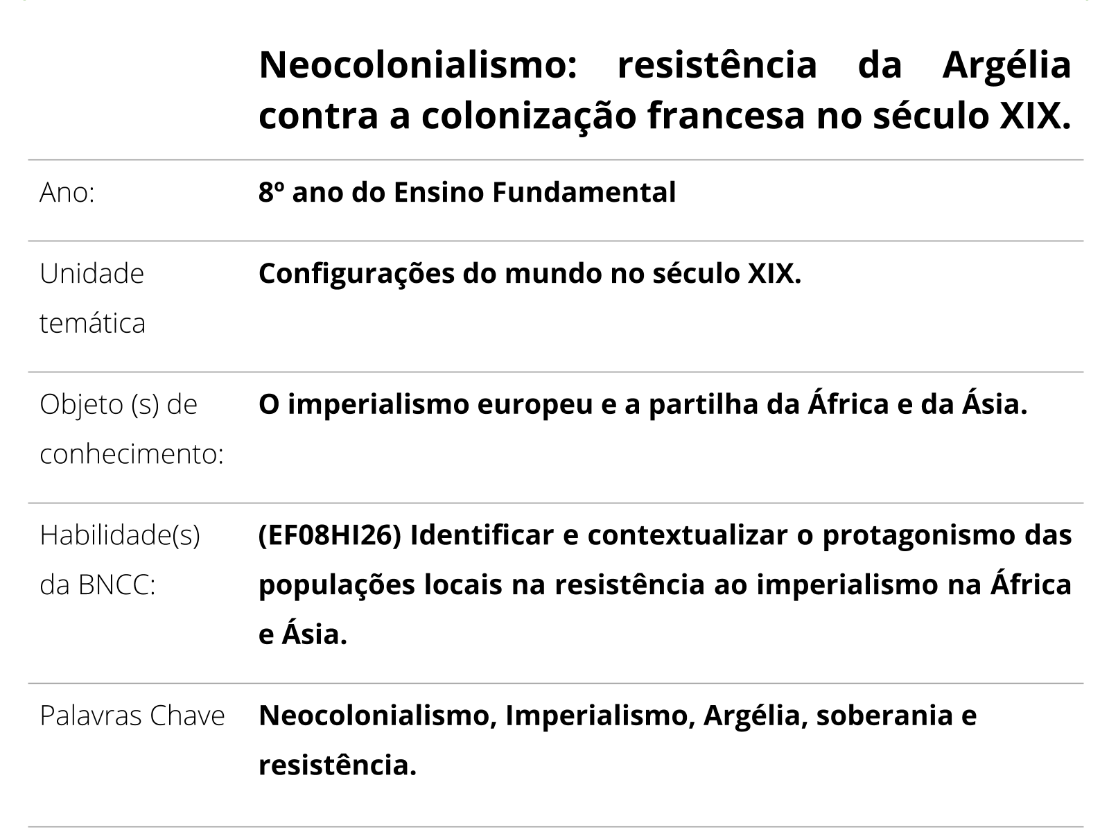 Exemplos De Neocolonialismo Imperialismo E Neocolonialismo PDF | PDF