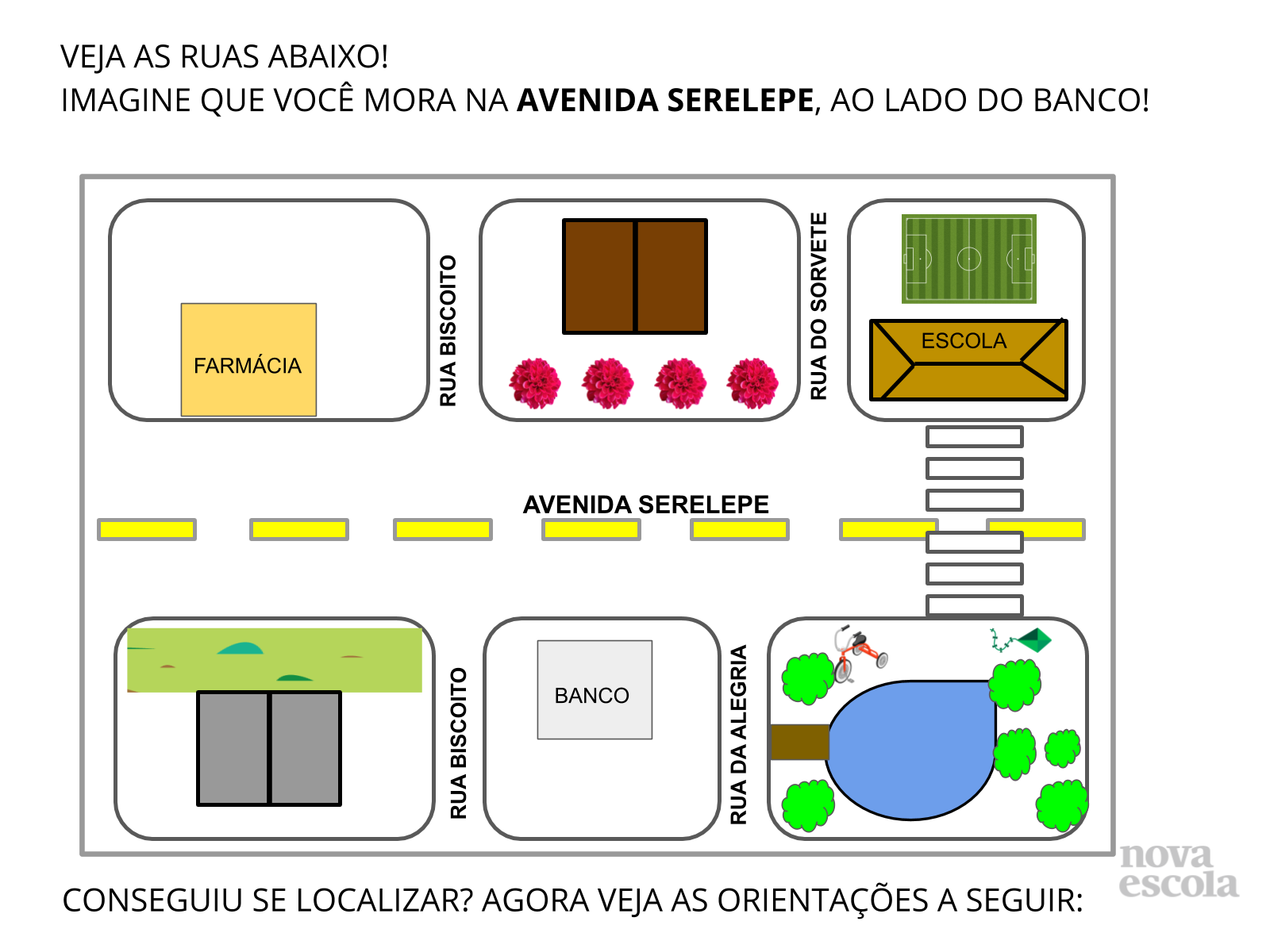 LOCALIZANDO RUAS E ENDEREÇOS - Planos de aula - 2º ano