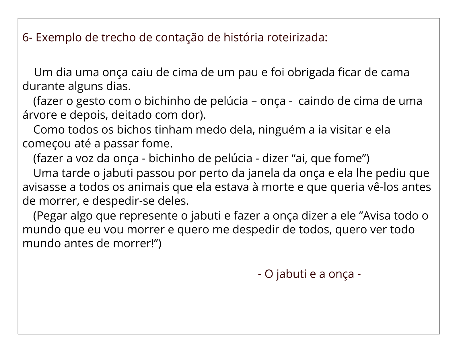 Características Do Conto 6 Ano – RTABCE