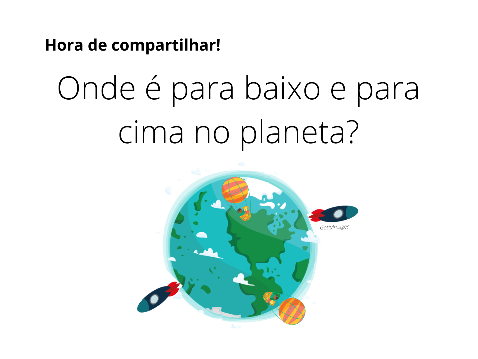 O formato da Terra - Planos de aula - 6° ano - Ciências