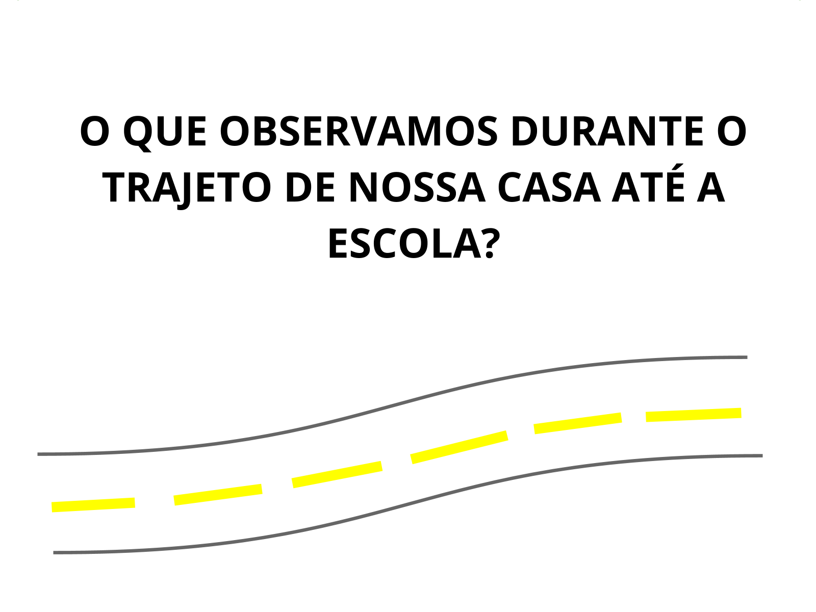 O Trajeto De Casa Até a Escola - Planos de aula - 2º ano - Geografia