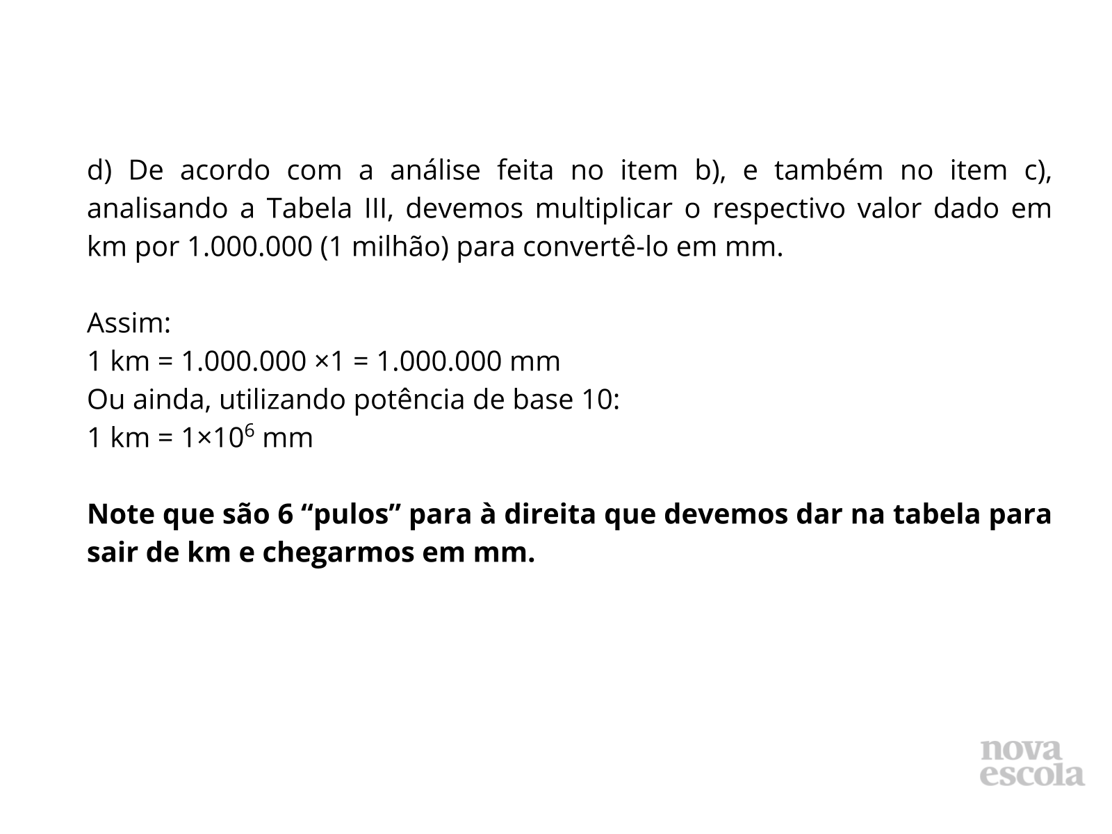 Conversão de Medidas de Comprimento em Metro - Planos de aula - 9º ano