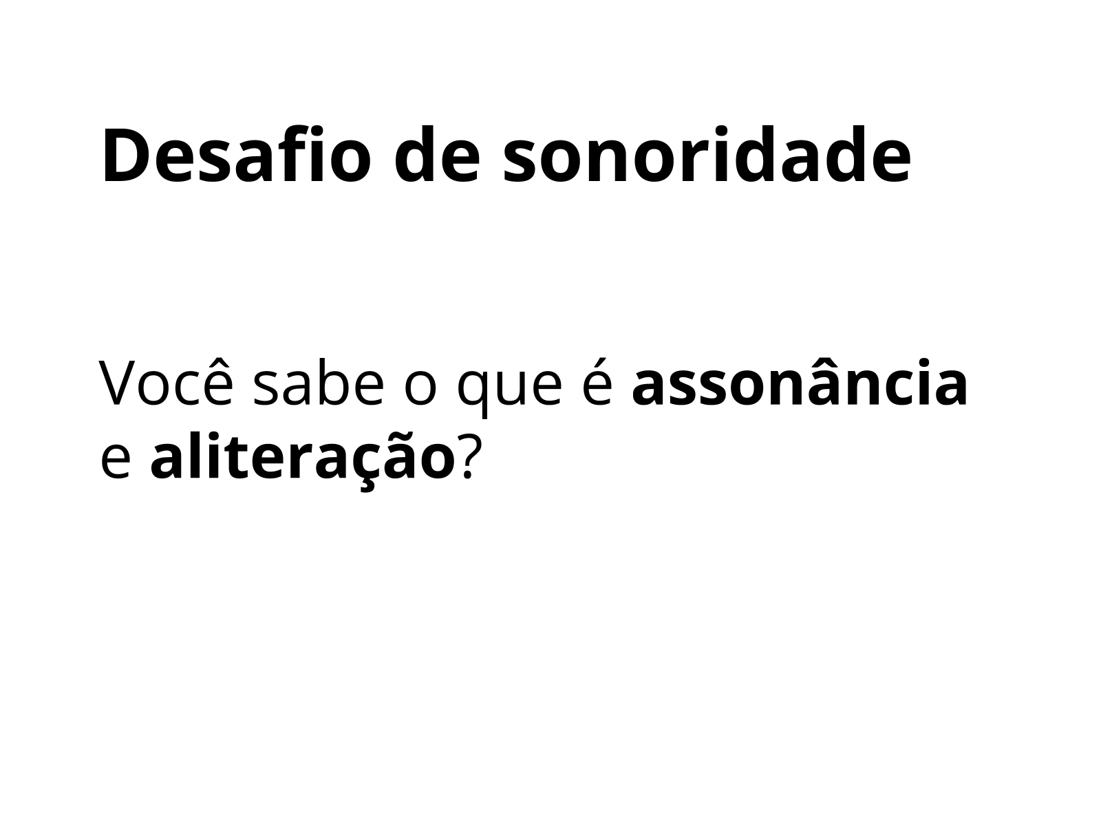 A estrutura do soneto: rima e sonoridade - Planos de aula - 9º ano ...