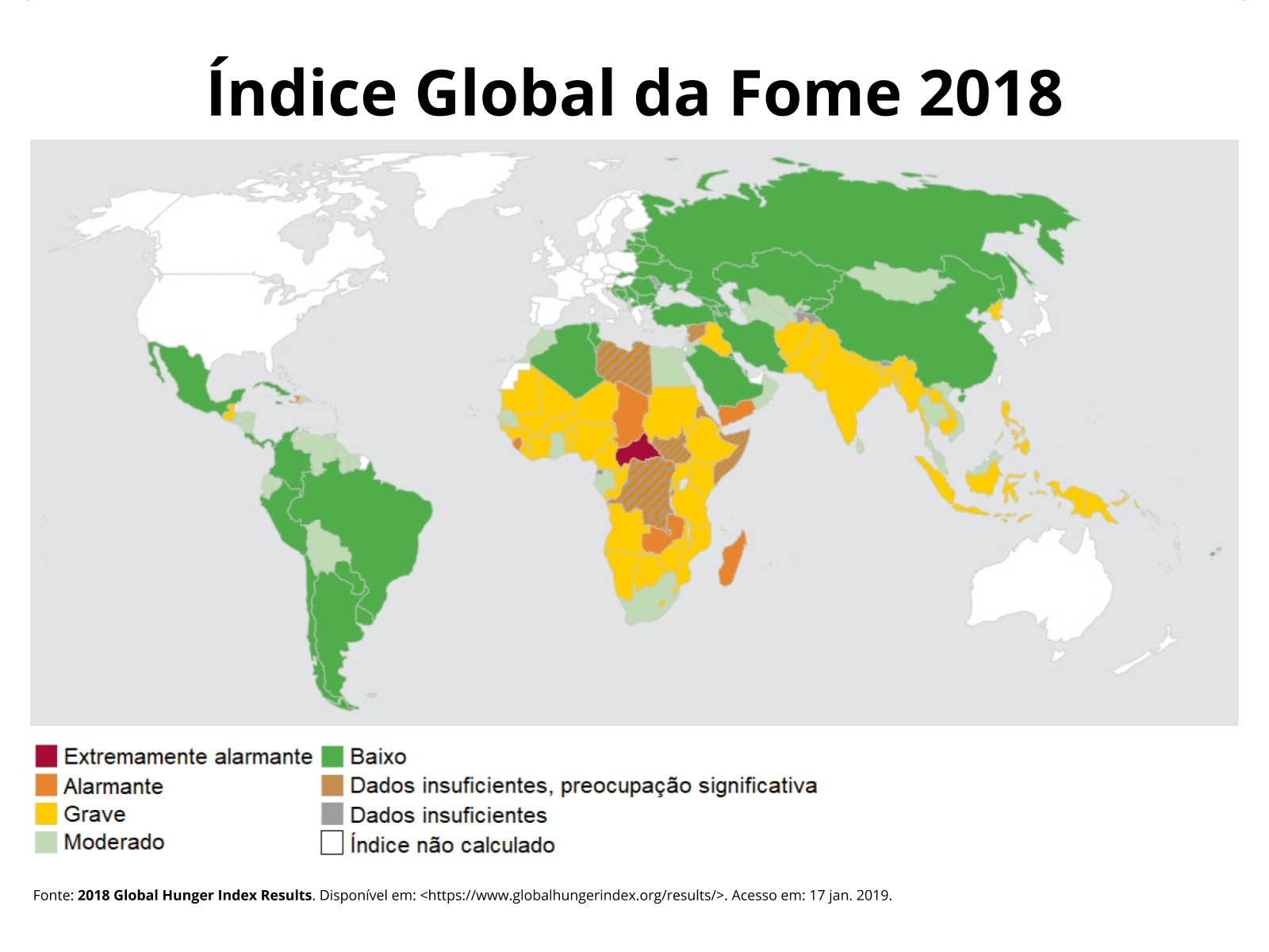 O mapa da fome - Planos de aula - 8º ano - Geografia