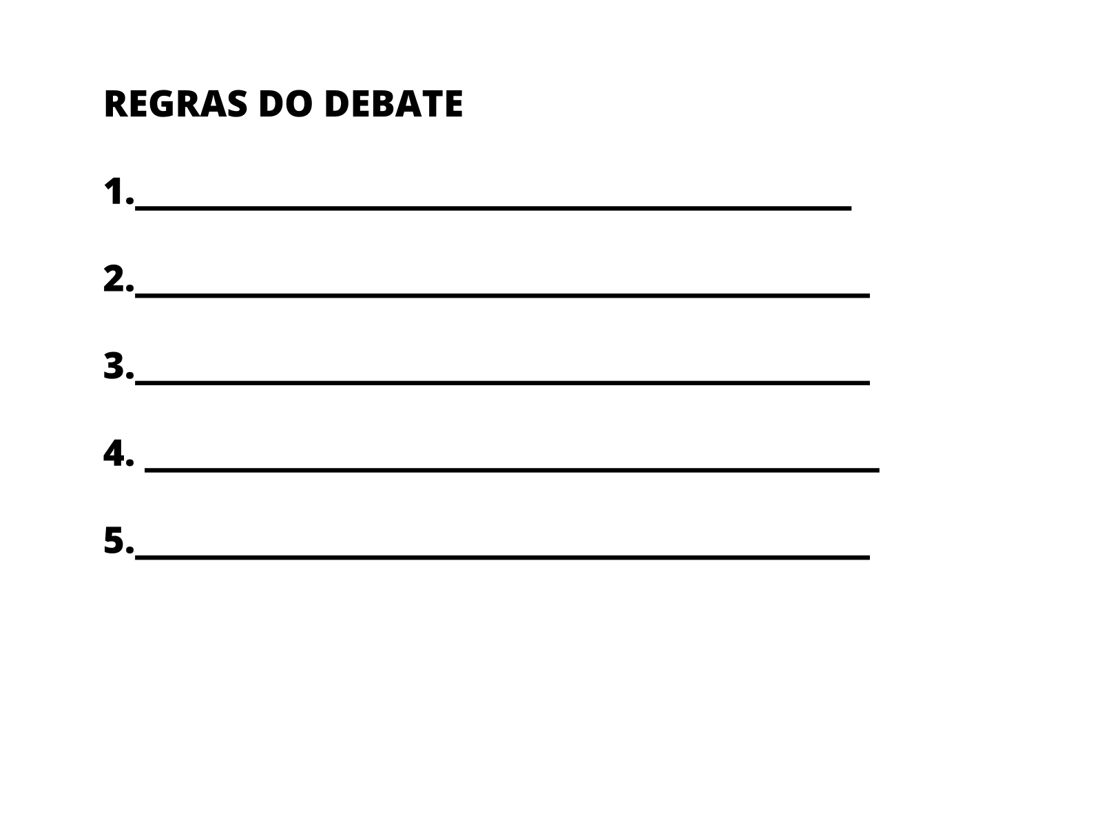 Conhecendo o debate regrado - Planos de aula - 9º ano - Língua Portuguesa