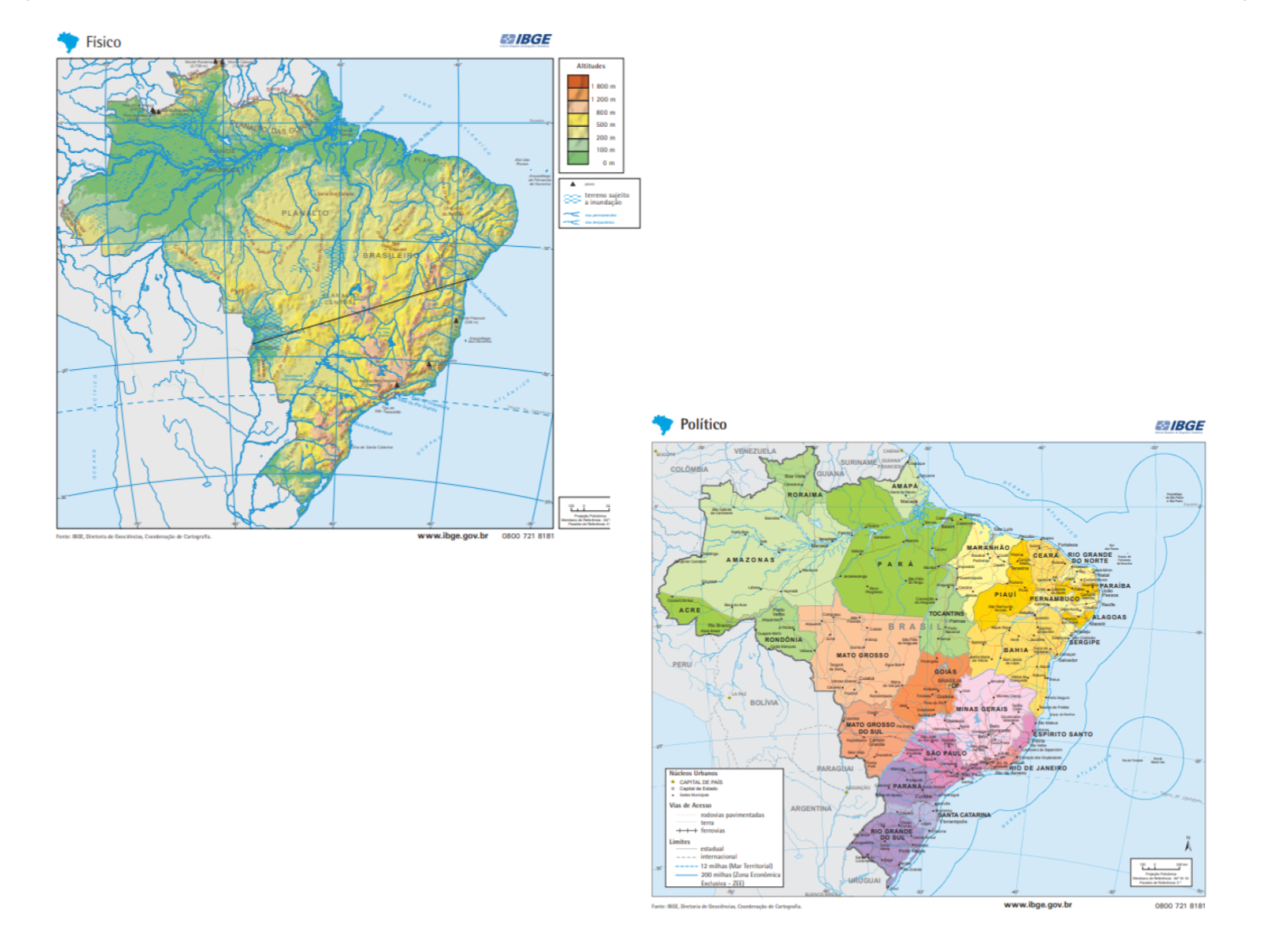 Bidimensional e Tridimensional - Planos de aula - 3º ano - Geografia